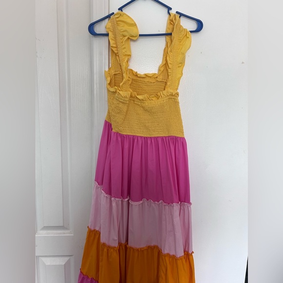 crown & ivy | Dresses | Crown And Ivy Tiered Maxi Dress | Poshmark